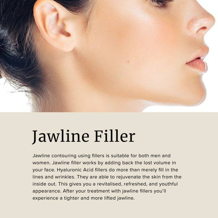 Jawline Fillers: Enhancing Facial Contours for a Youthful Appearance ...