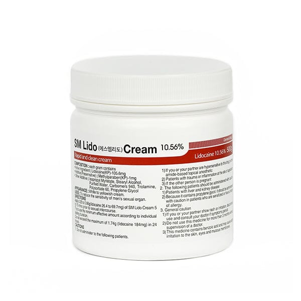 SM Lido Cream 500g: The Leader Among Topical Anesthetics for Painless ...